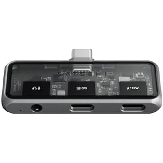 Satechi USB C Hub Mobile, with 4K HDMI, 100W Pass-Through Charging ...