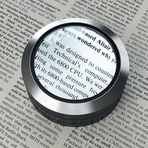 Satechi ReadMate LED Desktop Magnifier with up to 5X Magnification ...