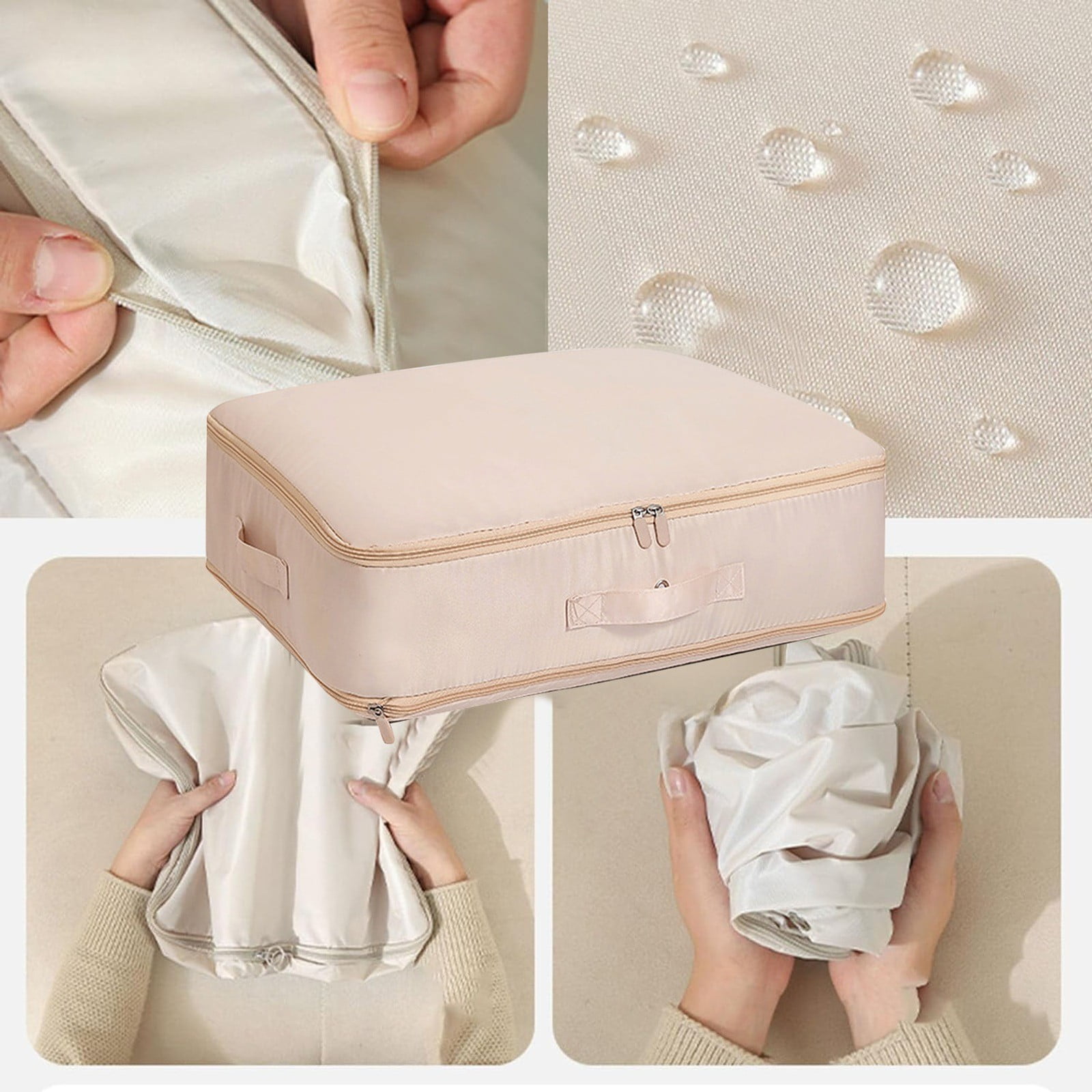 Sateen Quilt Down Jacket Storage Bag Compression Bag Silk Quilt ...