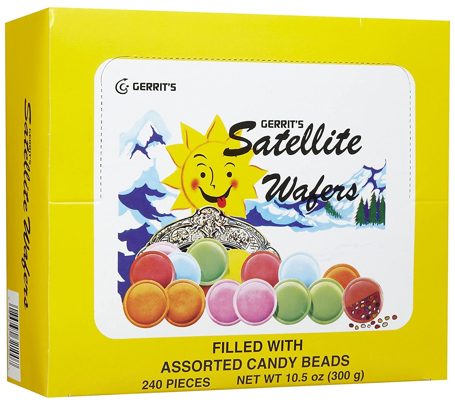 Free Shipping! Gerrit Verburg Satellite Wafers 240 Count Assorted ...