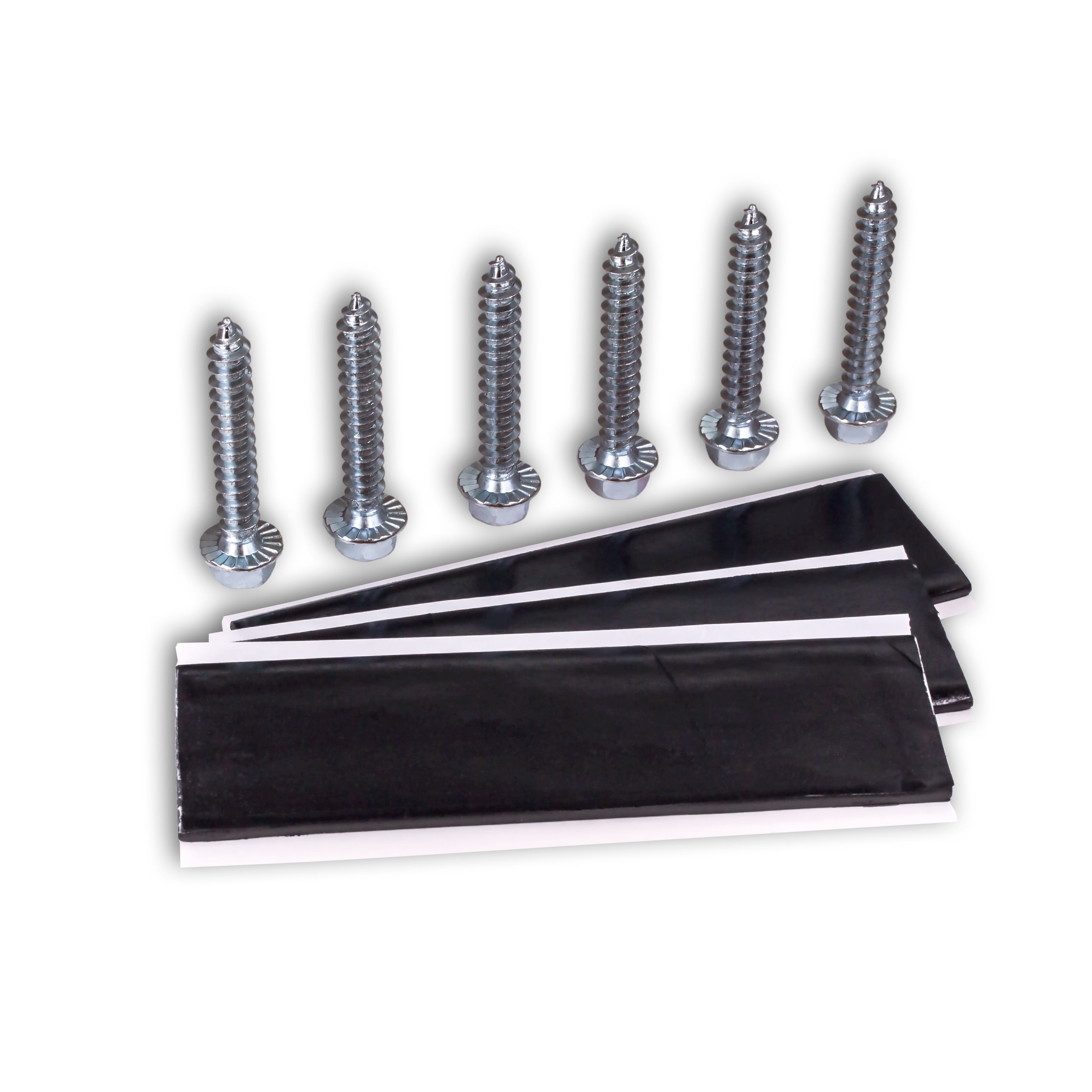 SatelliteSale Universal Roof Patch Kit 6x Zinc Plated Lag Bolts and 3x ...