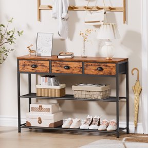 White Wood Sliding Door Console Table - Walmart.com