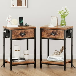 Home goods nightstand with charging station store