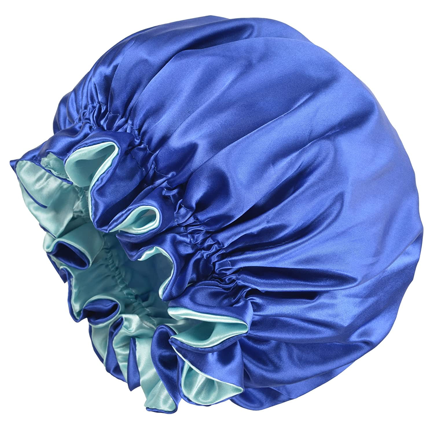 Satin Bonnet Large Sleep Bonnet Silk Double Layer Bonnets for Women ...