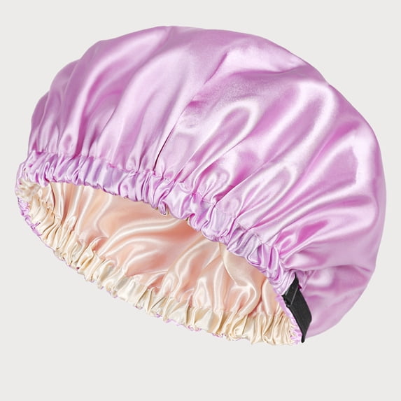 Satin Bonnet for Sleeping, Double Layer Silk Hair Bonnet for Sleeping ...