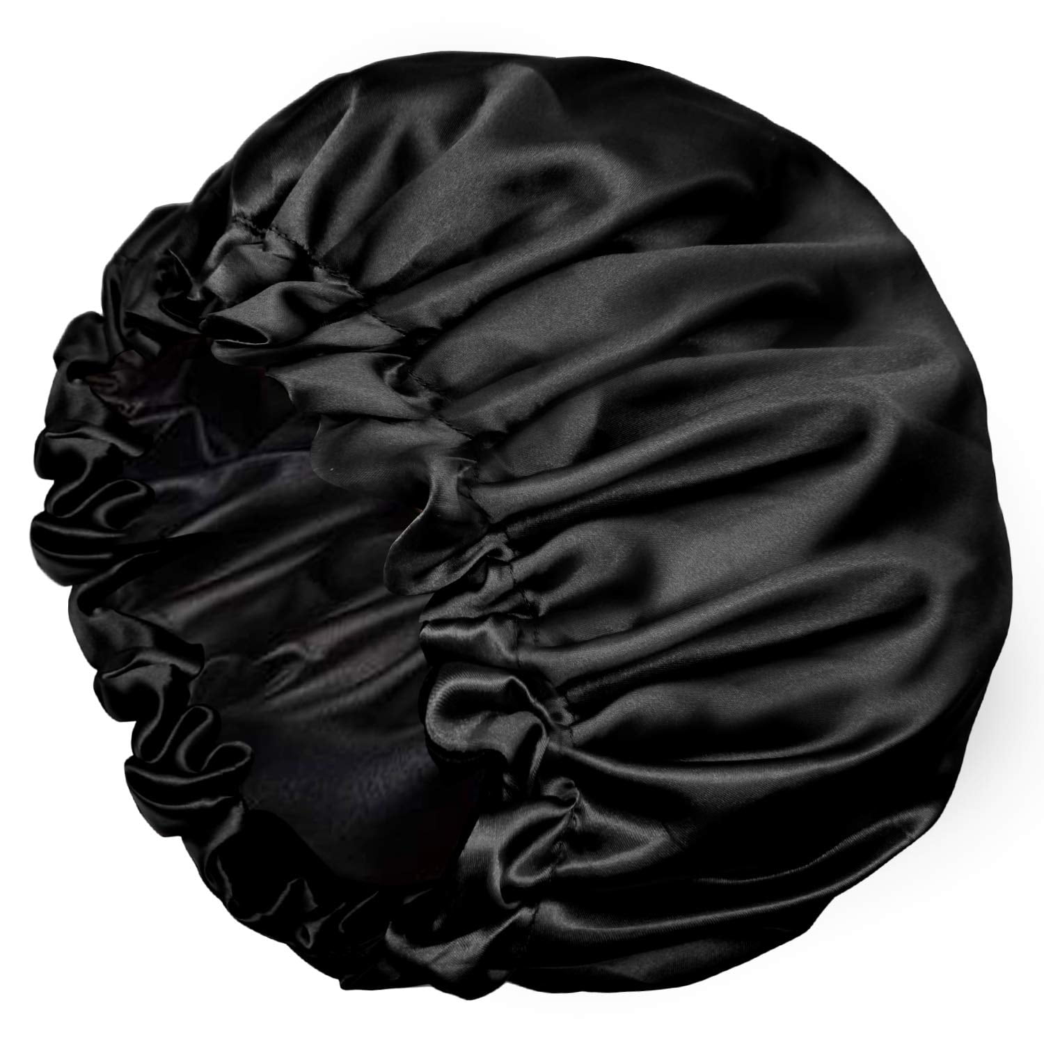 Satin Bonnets, Adjustable Satin Bonnets for Women, Double Layer Large ...