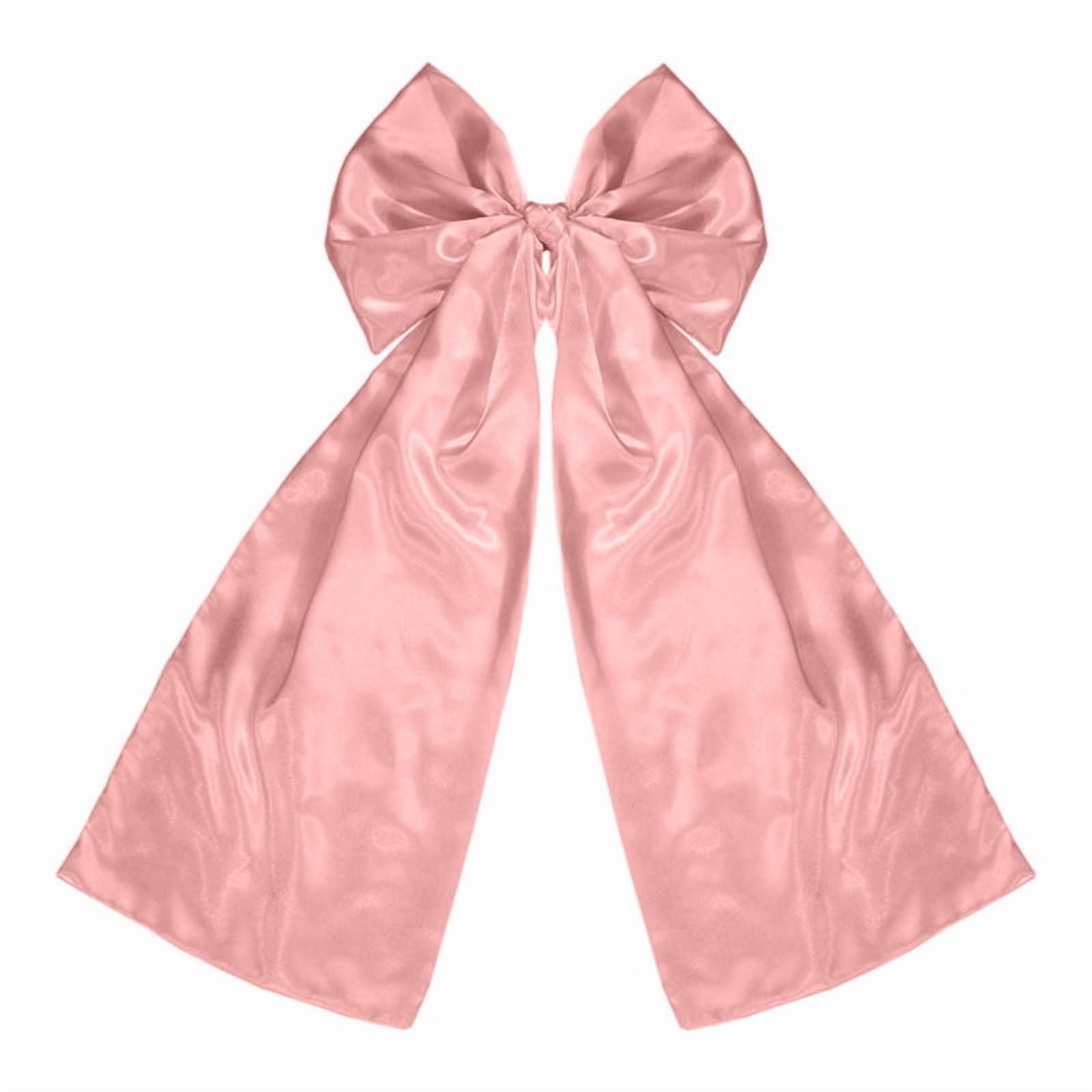 Satin Bow Christmas Tree Topper, 24 Inch Oversized Design With Draping ...