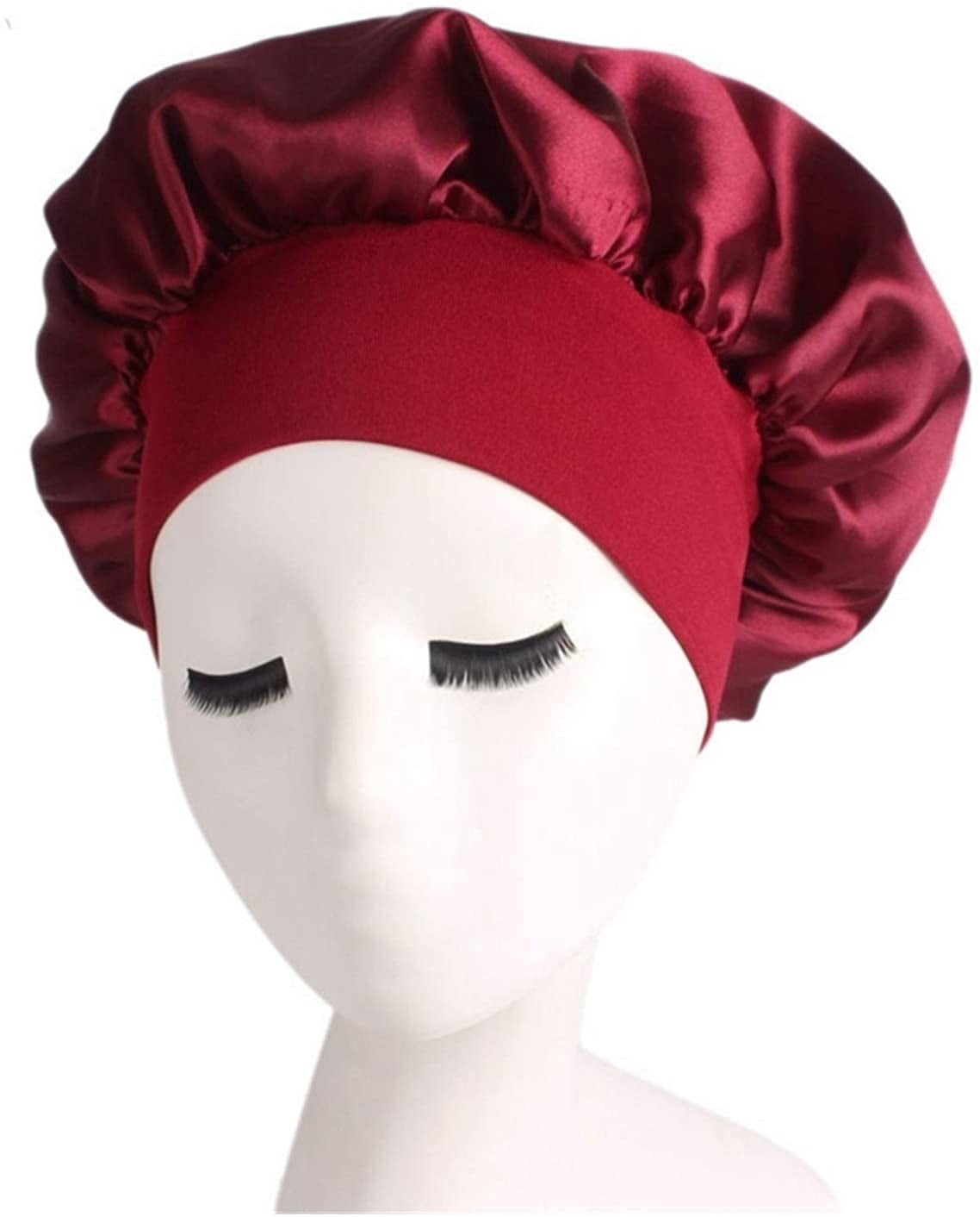 Satin Cap Newly Women's Sleeping Hat Night Hair Care Bonnet - Walmart.com