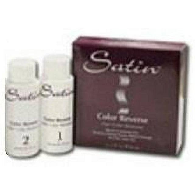 Satin Color Reverse Hair Color Remover Kit 2 oz each, 2 ea - Walmart.com