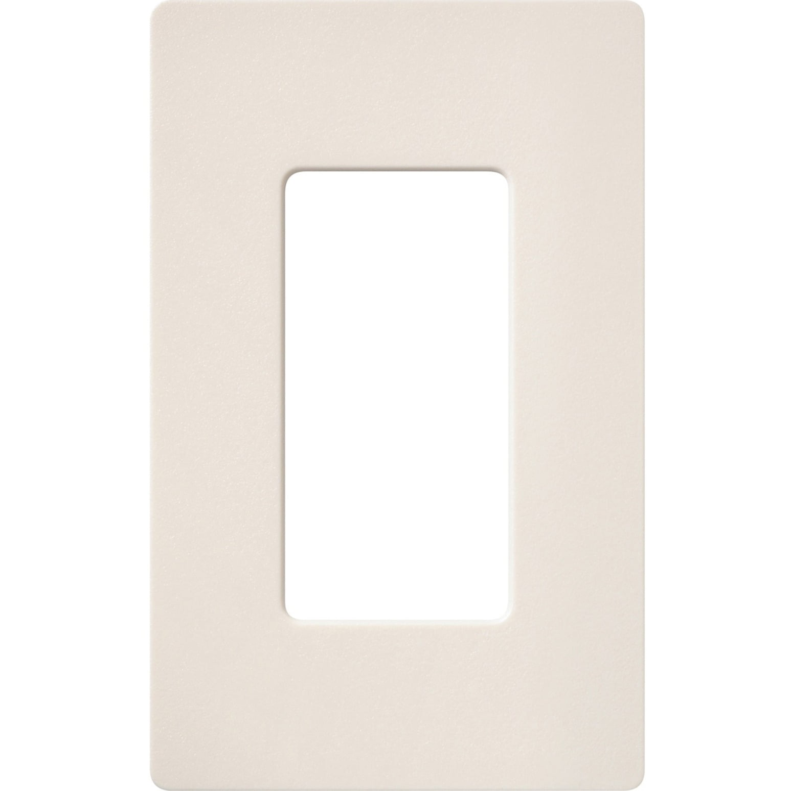 Lutron Claro 1 Gang Decorator Wallplate, SC-1-ES, Eggshell - Walmart.com