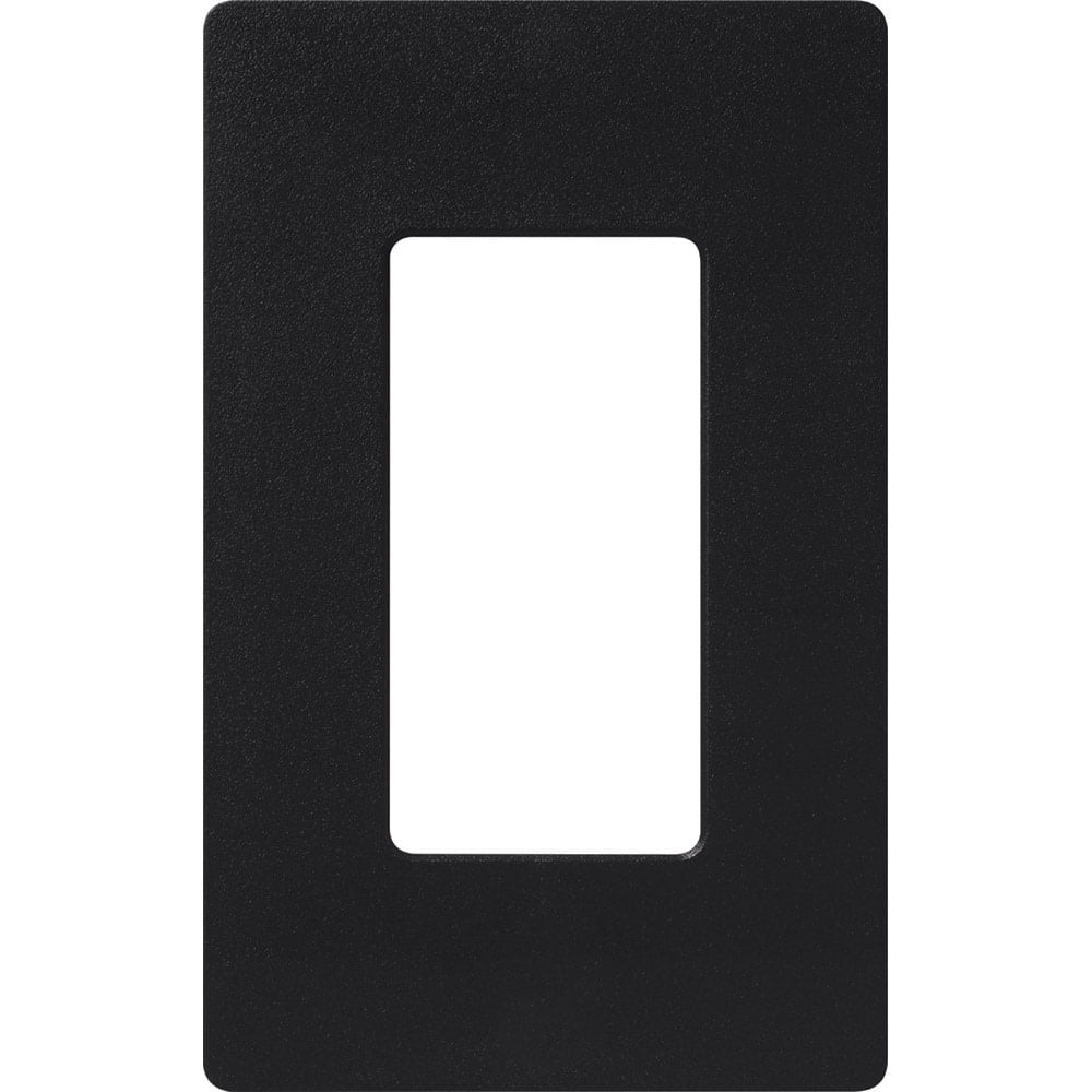 Lutron Cw-1 Claro Single Gang Designer Wall Plate - Midnight - Walmart.com