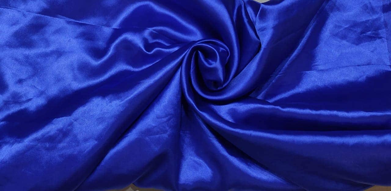 Satin Fabric for Dress Garment Cloth Material 44 inch Shiny Fabri By ...
