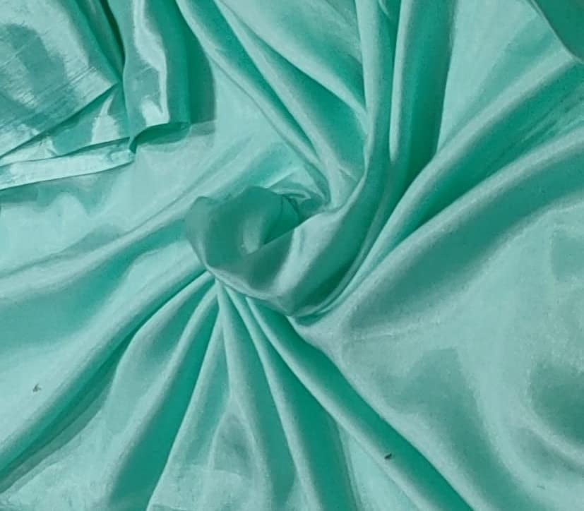 Satin Fabric for Dress Garment Cloth Material 44 inch Shiny Fabri By ...