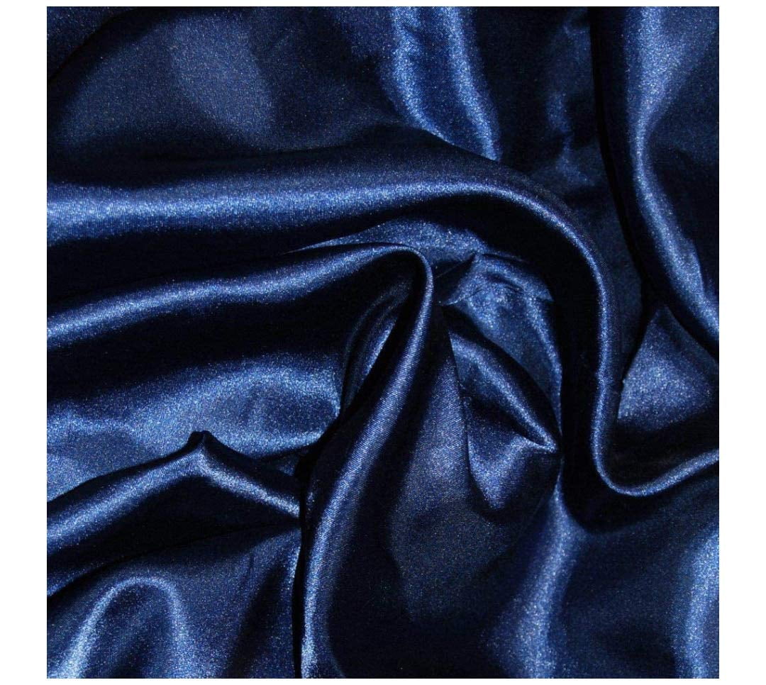 Satin Fabric for Dress Garment Cloth Material 44 inch Shiny Fabri By ...