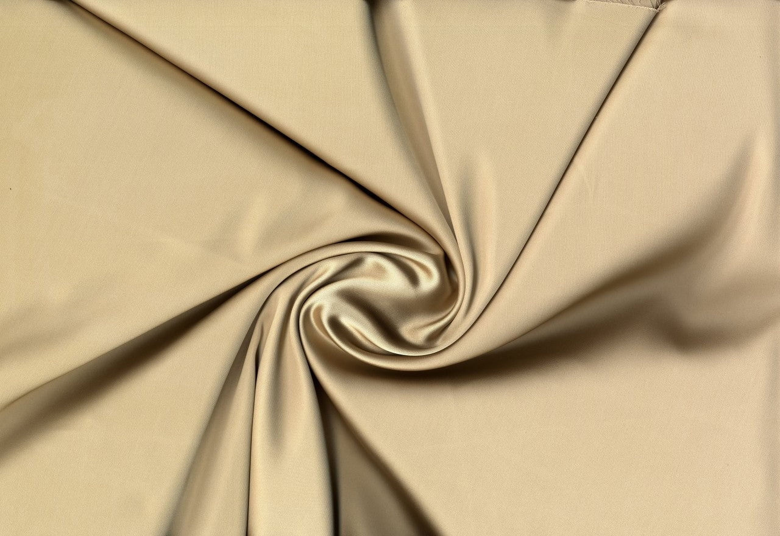 Satin Faille Stretch Satin Sewing Fabric by the Yard Bridal Dress Craft ...