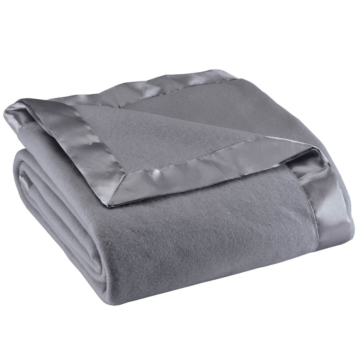 OakRidge Satin Fleece Blanket - Lightweight, Cozy, Vintage-Style ...