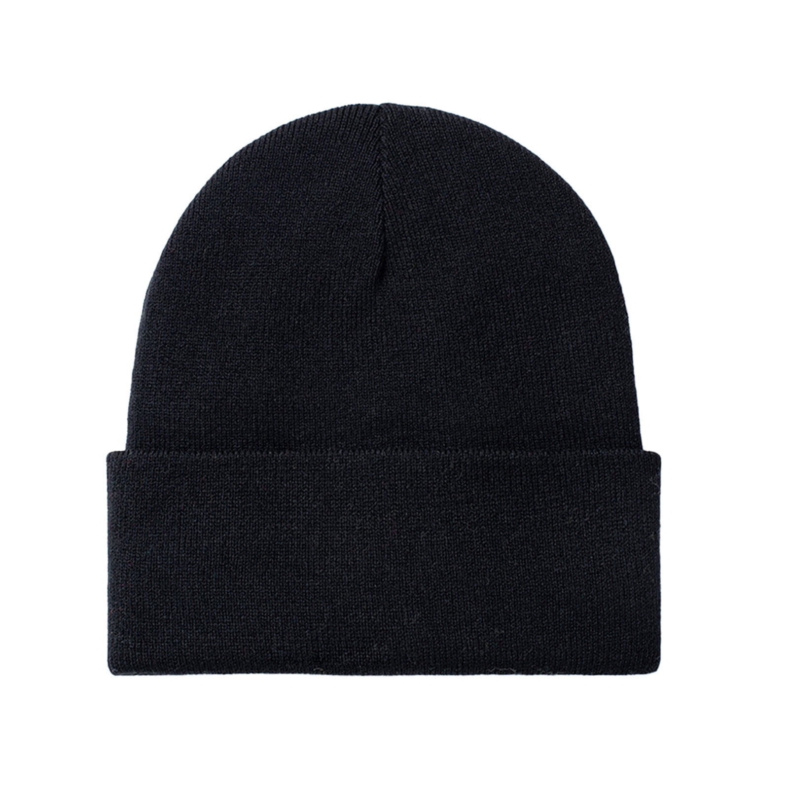 Satin Lined Beanie Hats for Men Women Winter Warm Knitted Cuffed Hat ...
