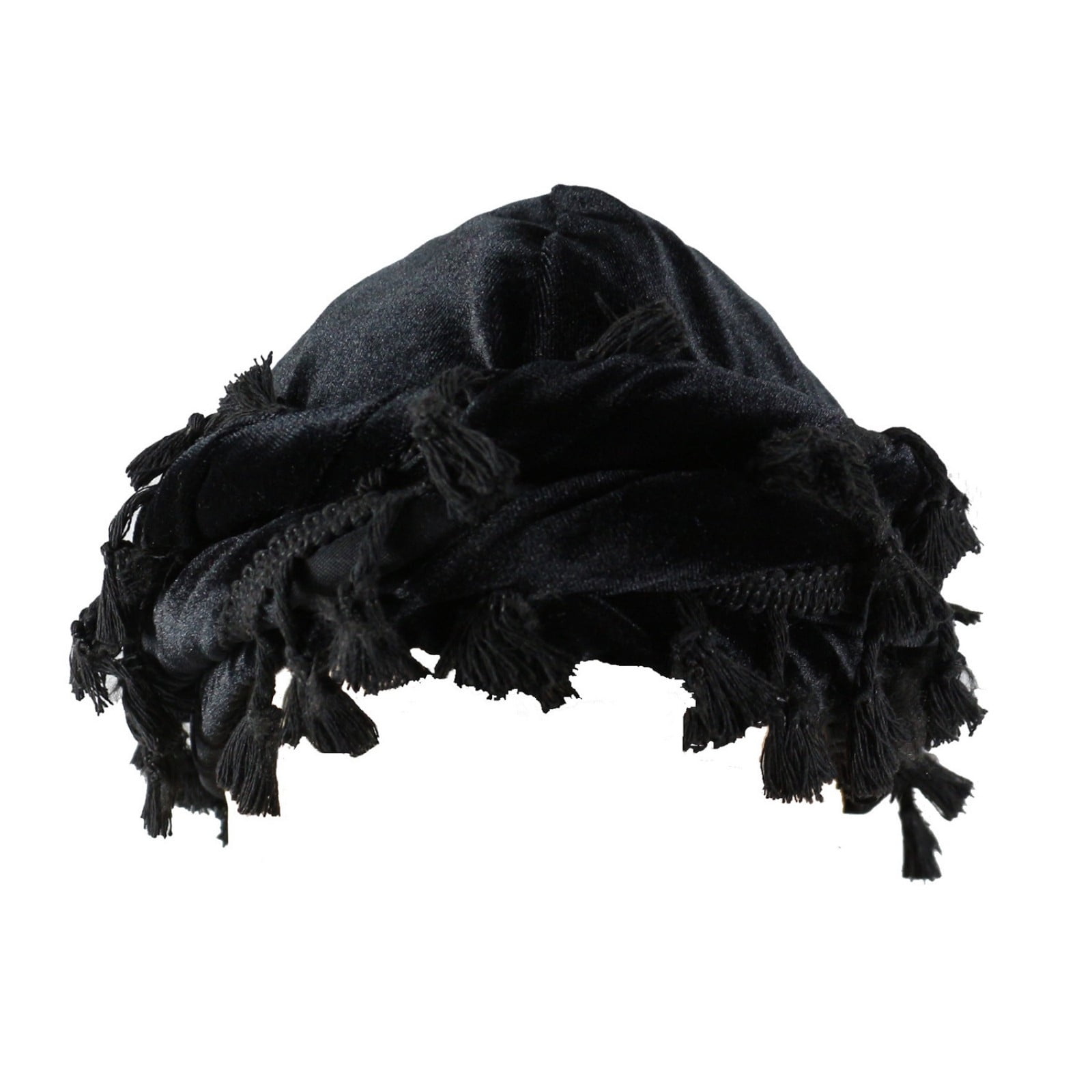 Satin-Lined Halo Turban for Men/Women – Vintage Velvet Durag Head Wrap ...