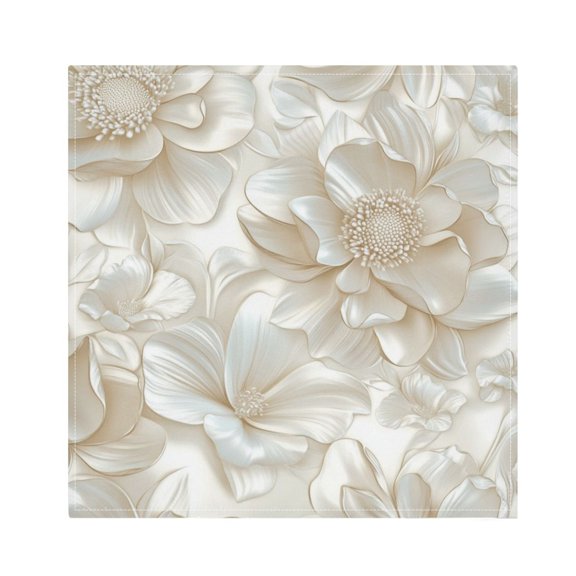 GZHJMY Soft Reusable Satin Table Decorative Napkins,20x20InX1 PCSBright ...