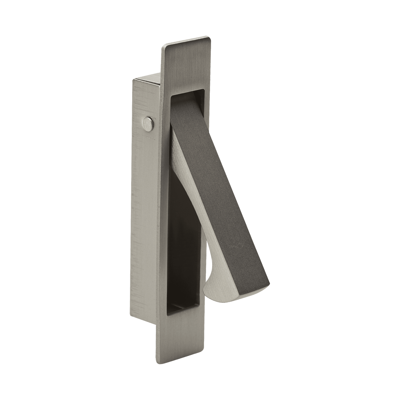 Satin Nickel Flush Pull 90Mm Concealed Handle - Walmart.com
