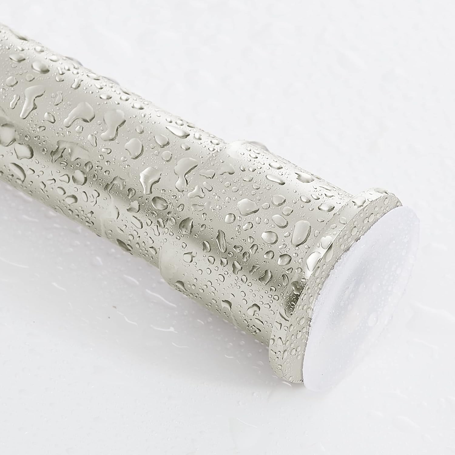 Satin Nickel Room Divider Tension Curtain Rod for Windows 66 To 120 ...