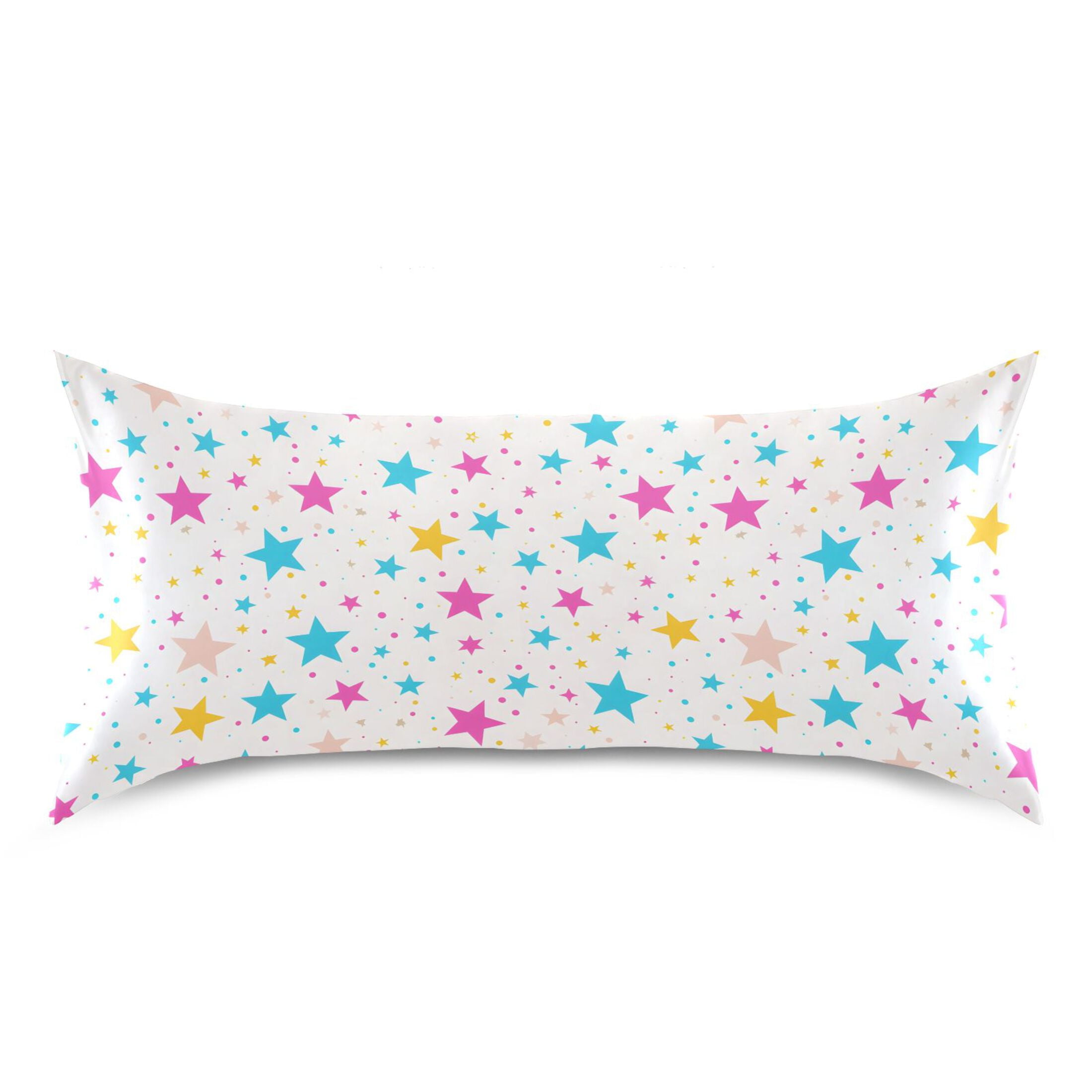 Satin Pillow Case King Silk Pillow Cover for Hair and Skin Envelope ...
