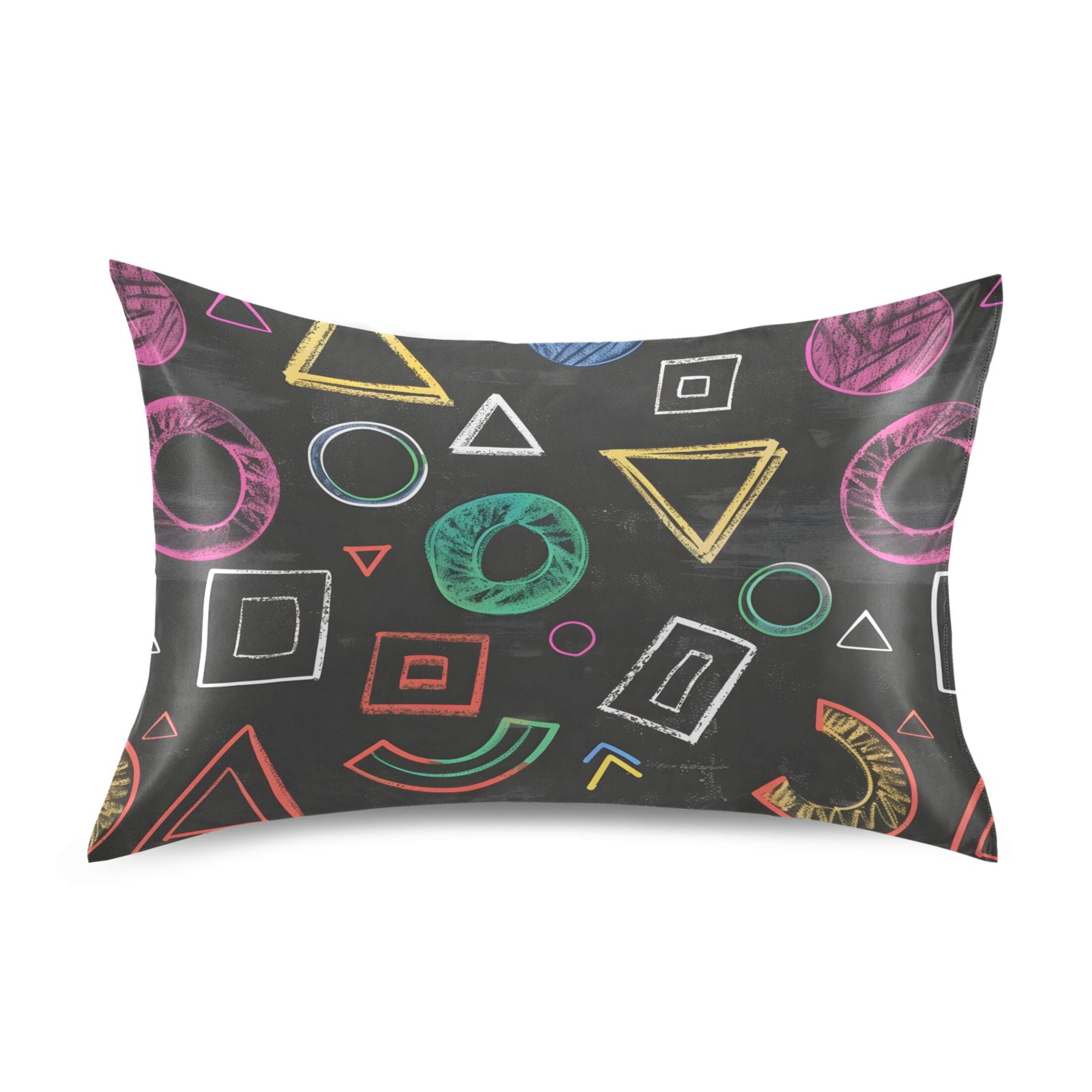 Satin Pillow Case Standard Silk Pillow Cover for Hair and Skin Envelope ...