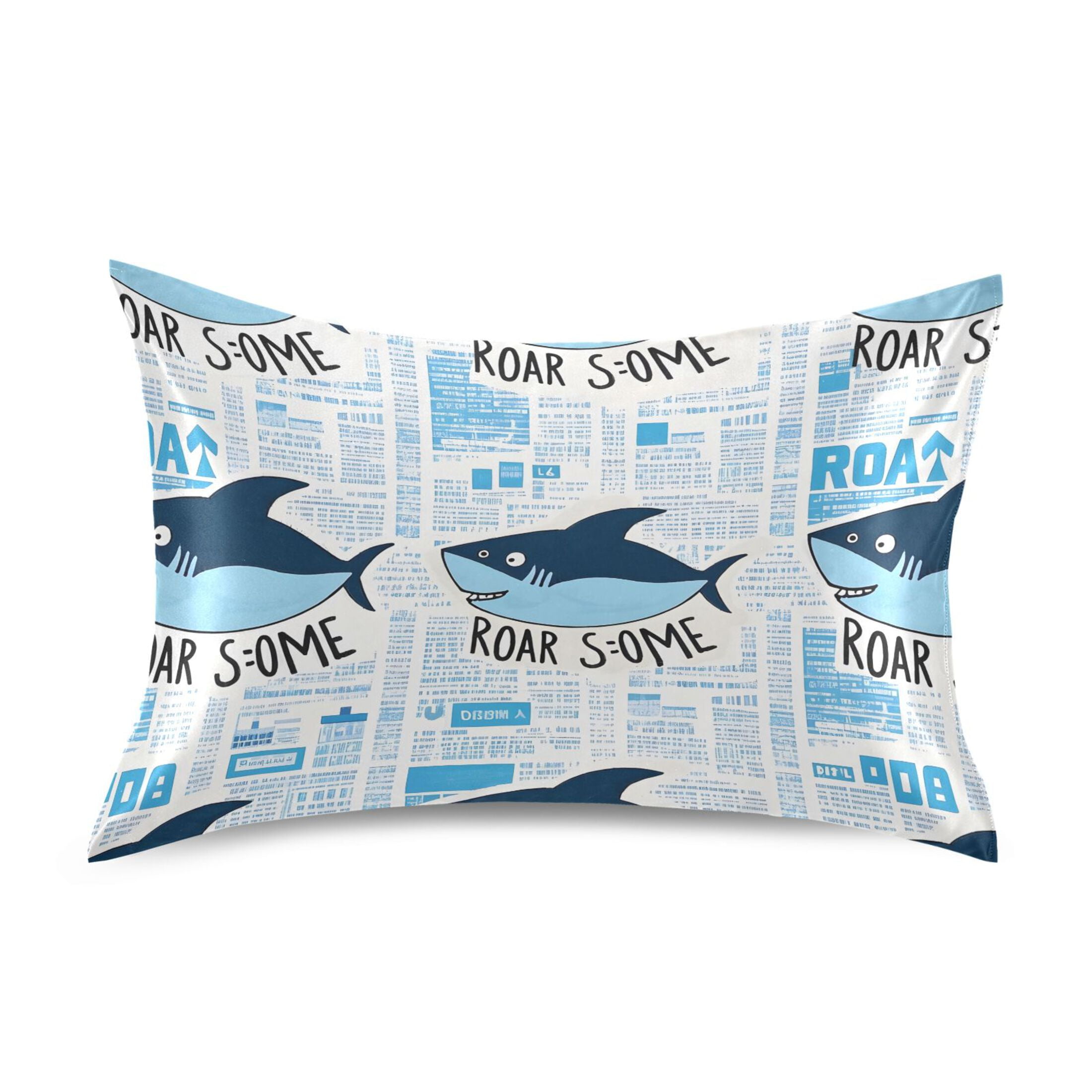 Satin Pillow Case Standard Silk Pillow Cover for Hair and Skin Envelope ...