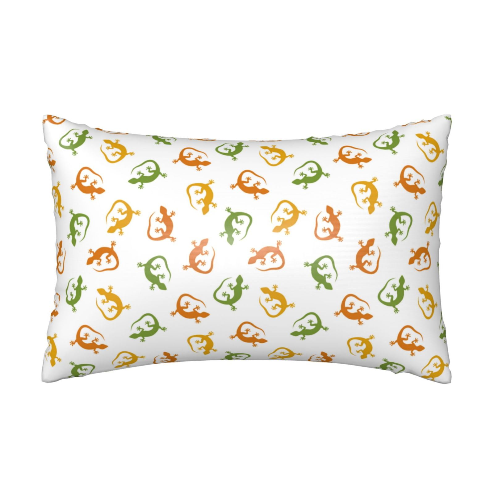 Satin Pillowcase For Hair And Skin, Cartoon Cute Lizard Gecko_C Soft ...
