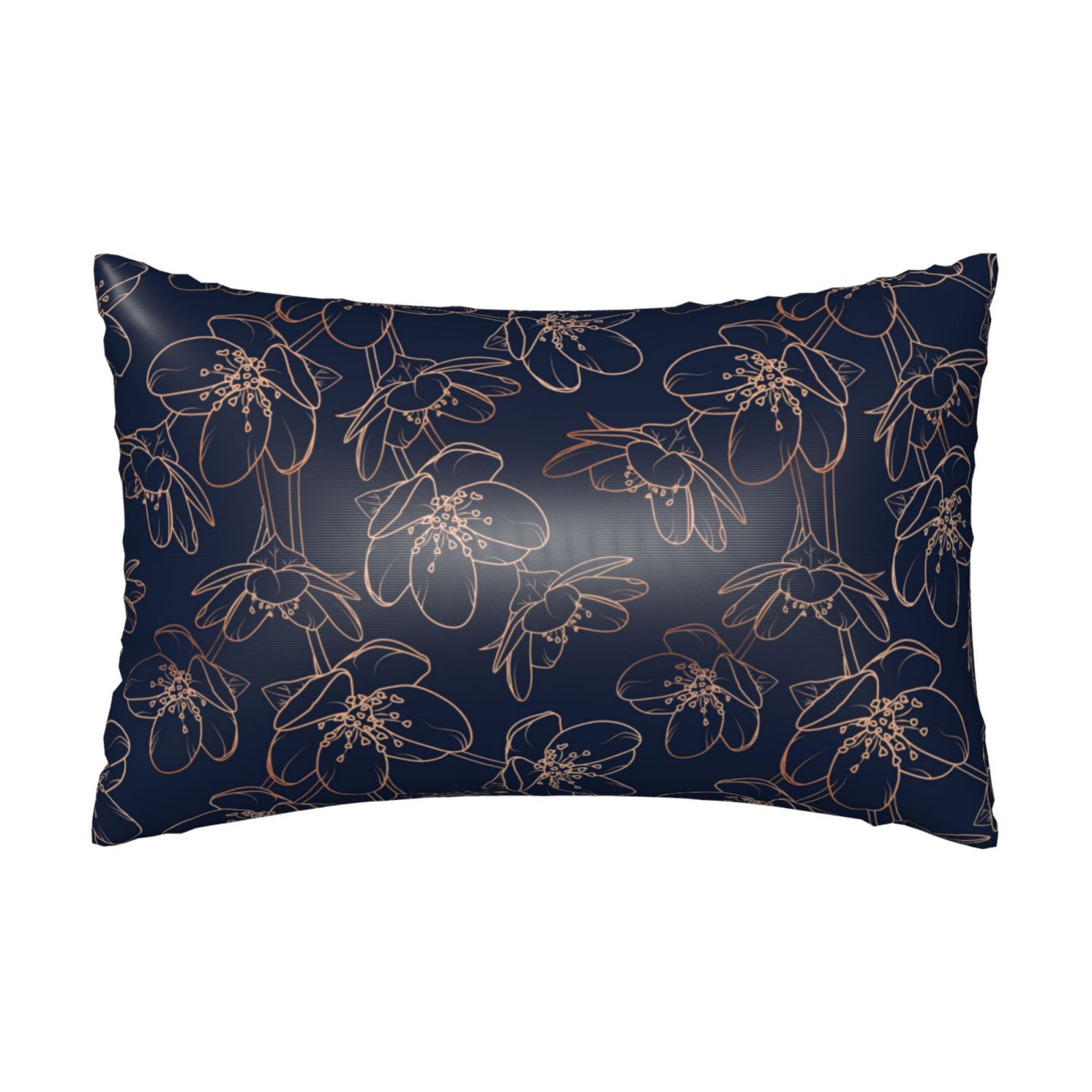 Satin Pillowcase for Hair and Skin - Copper-Gold Gloss Outline berry ...