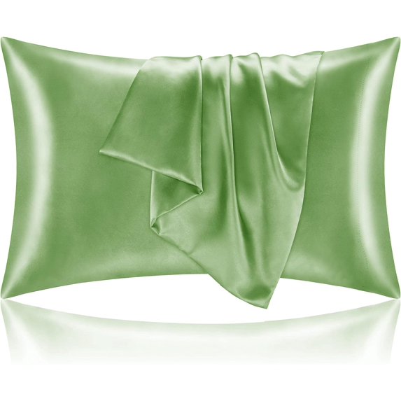 Satin Pillowcase for Hair and Skin, Super Soft and Cooling Similar to ...