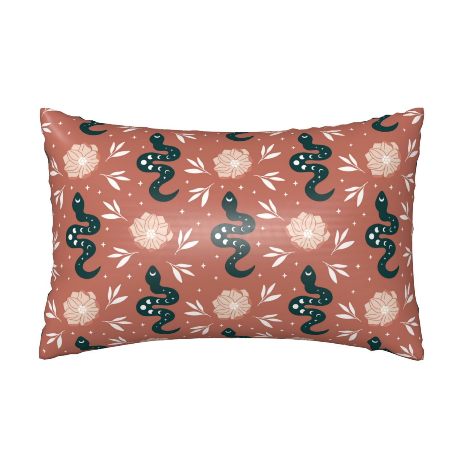 Satin Pillowcase With Zipper For Hair And Skin, Classic Cartoon Snake ...
