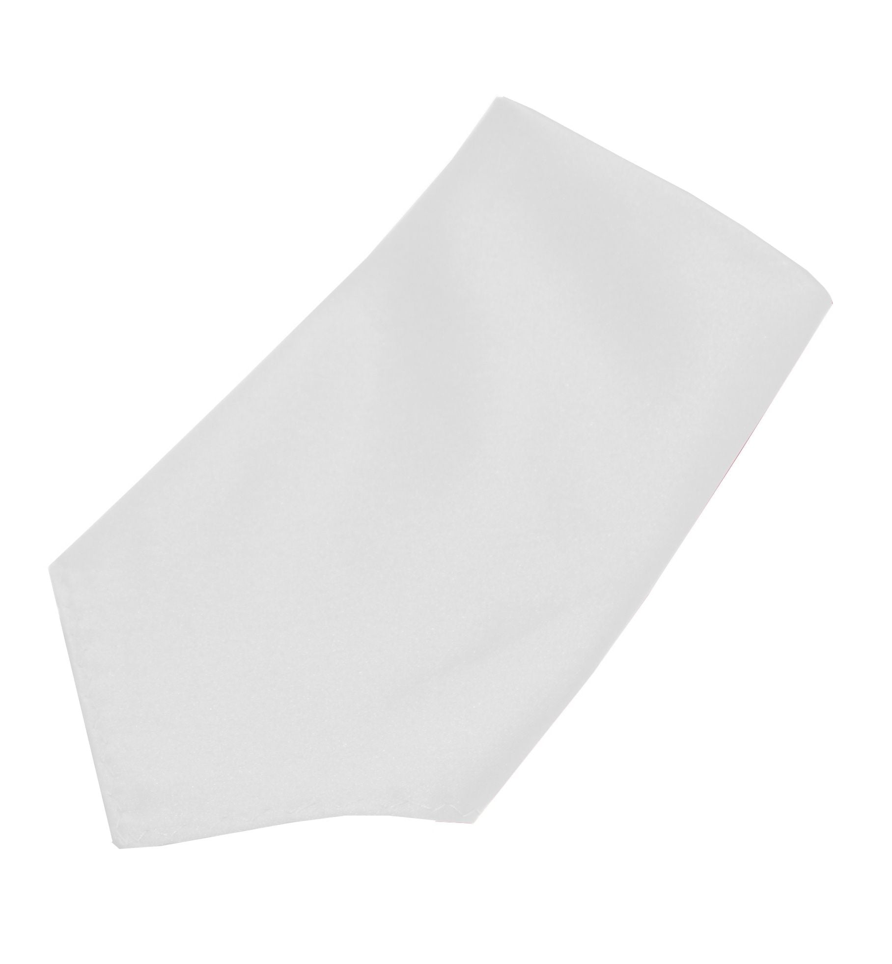 Satin Pocket Square 10"x10" in White - Walmart.com
