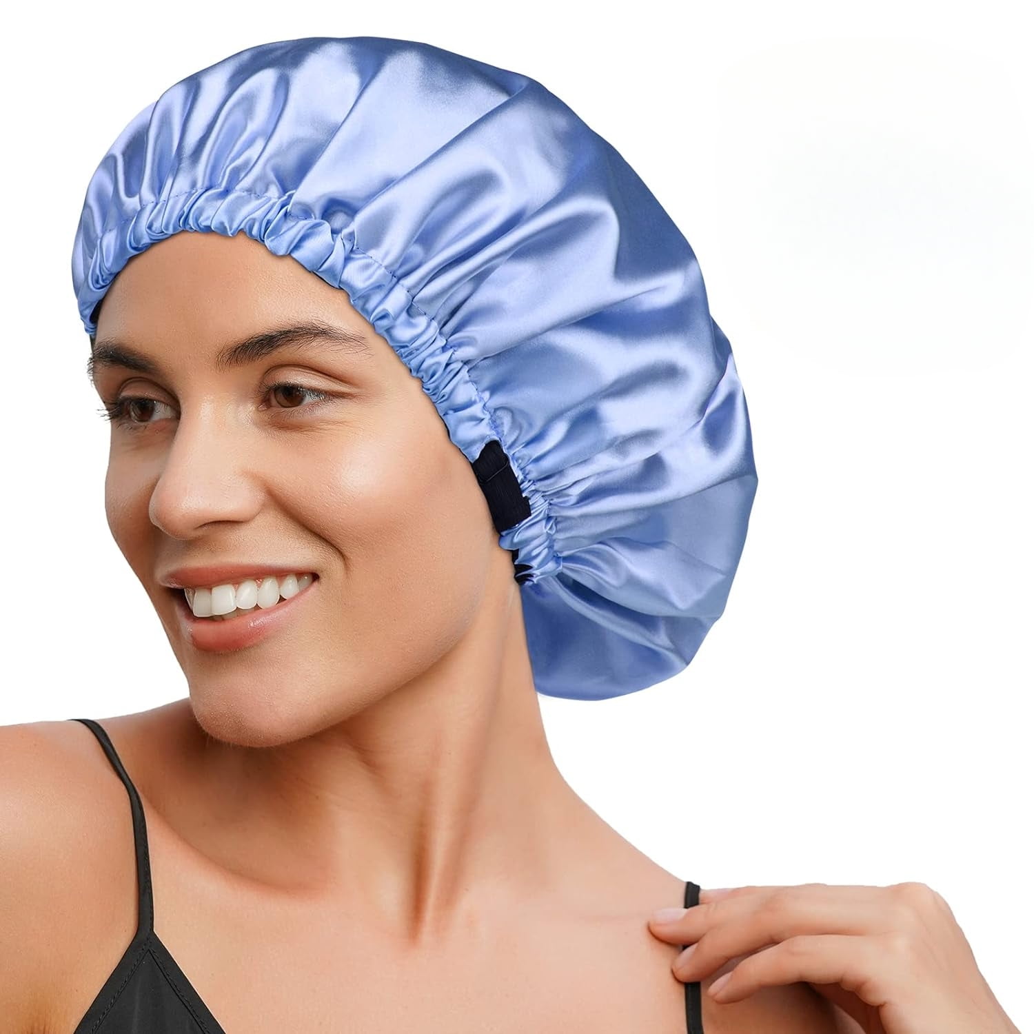 Satin Silk Bonnet for Sleeping, Hair Bonnet Women Love, Ideal for Curly ...