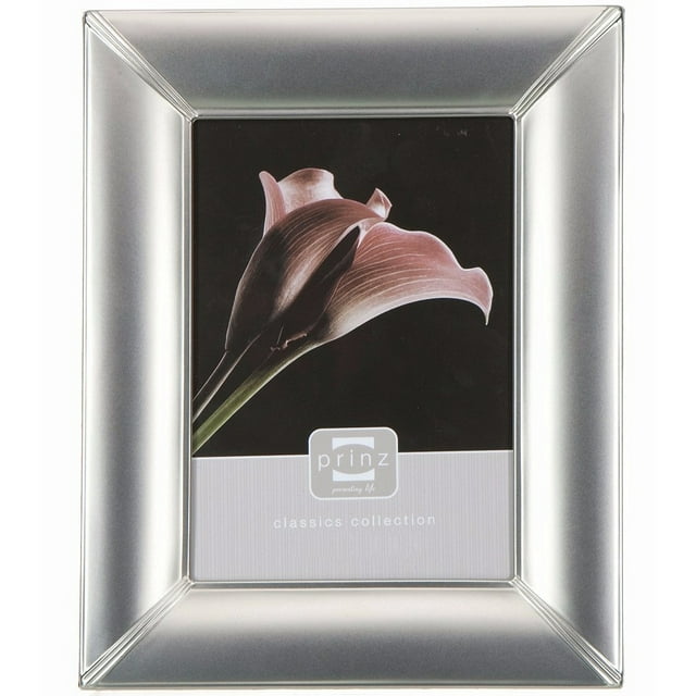 Satin Silver finish MADISON 4x6 frame by Prinz - 4x6 - Walmart.com