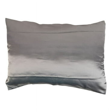 Comfort Classics Silk 100% Mulberry Single Pillowcase, Queen, Grey ...