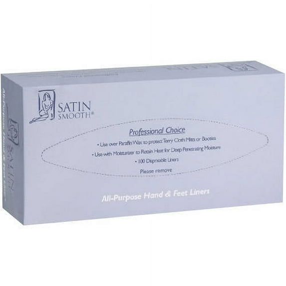 Satin Smooth All-Purpose Hand & Feet Liners, 100 count - Walmart.com