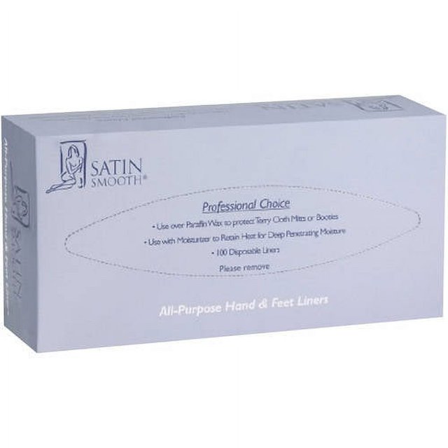 Satin Smooth All-Purpose Hand & Feet Liners, 100 count - Walmart.com