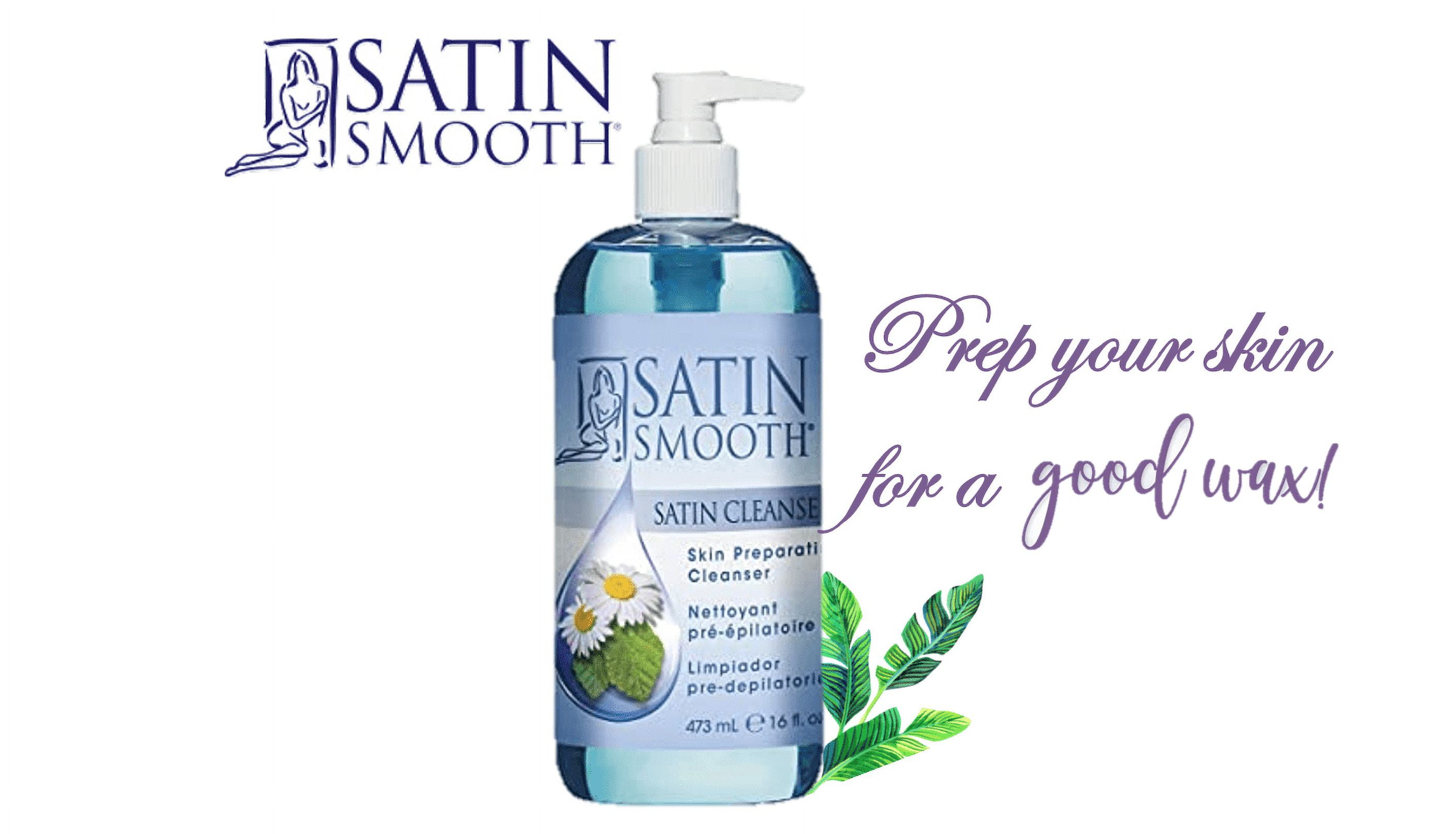 Satin Smooth Cleanser Skin Preparation Cleanser 16oz - Walmart.com