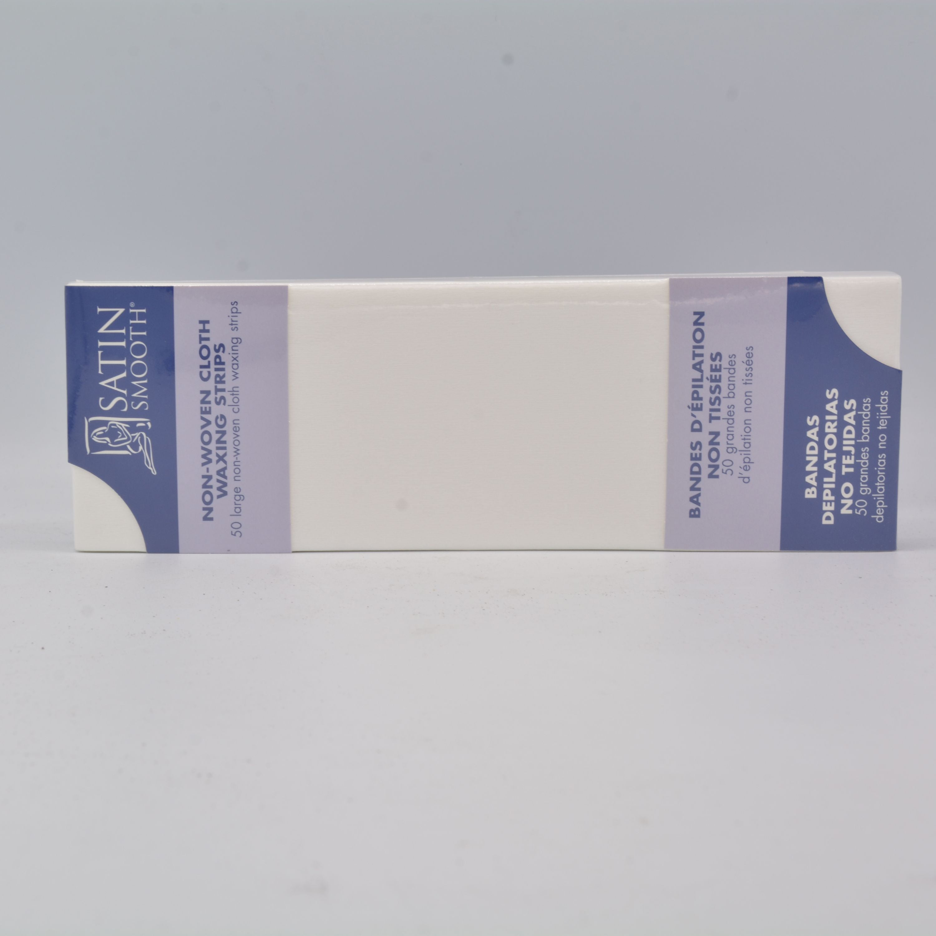 Satin Smooth Large Non-Woven Cloth Waxing Strips, 50 Pack - Walmart.com