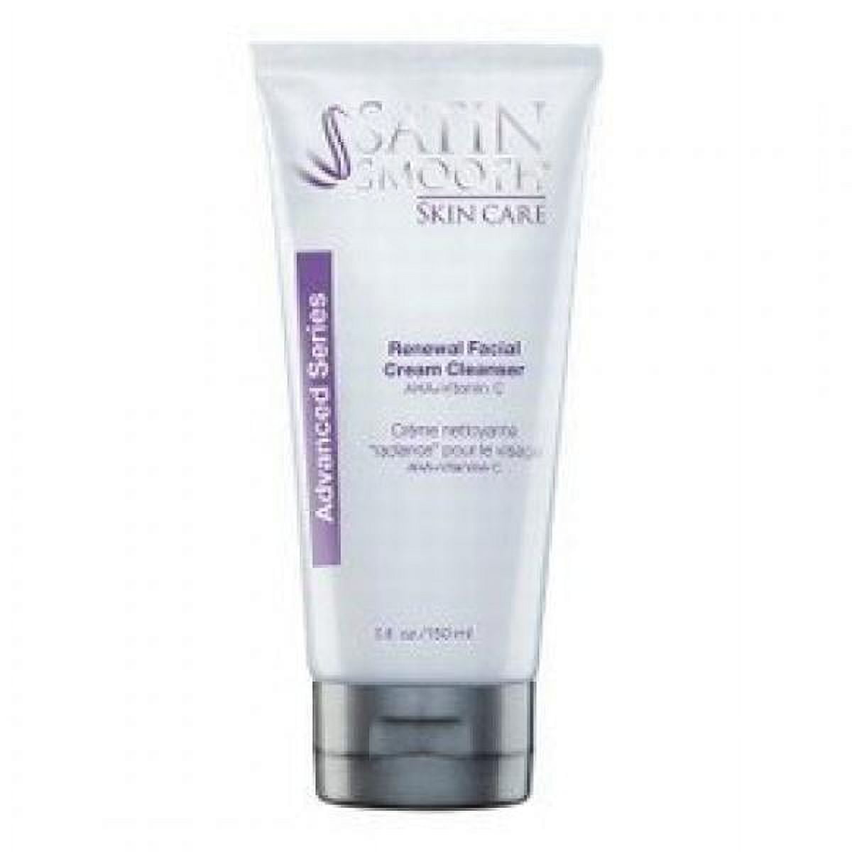 Satin Smooth Skin Care Facial Renewal Cream Cleanser, 5 Ounce - Walmart.com