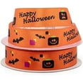 Satin Spooky Happy Halloween Ribbon - 7/8" x 25 Yards, Halloween Decor ...
