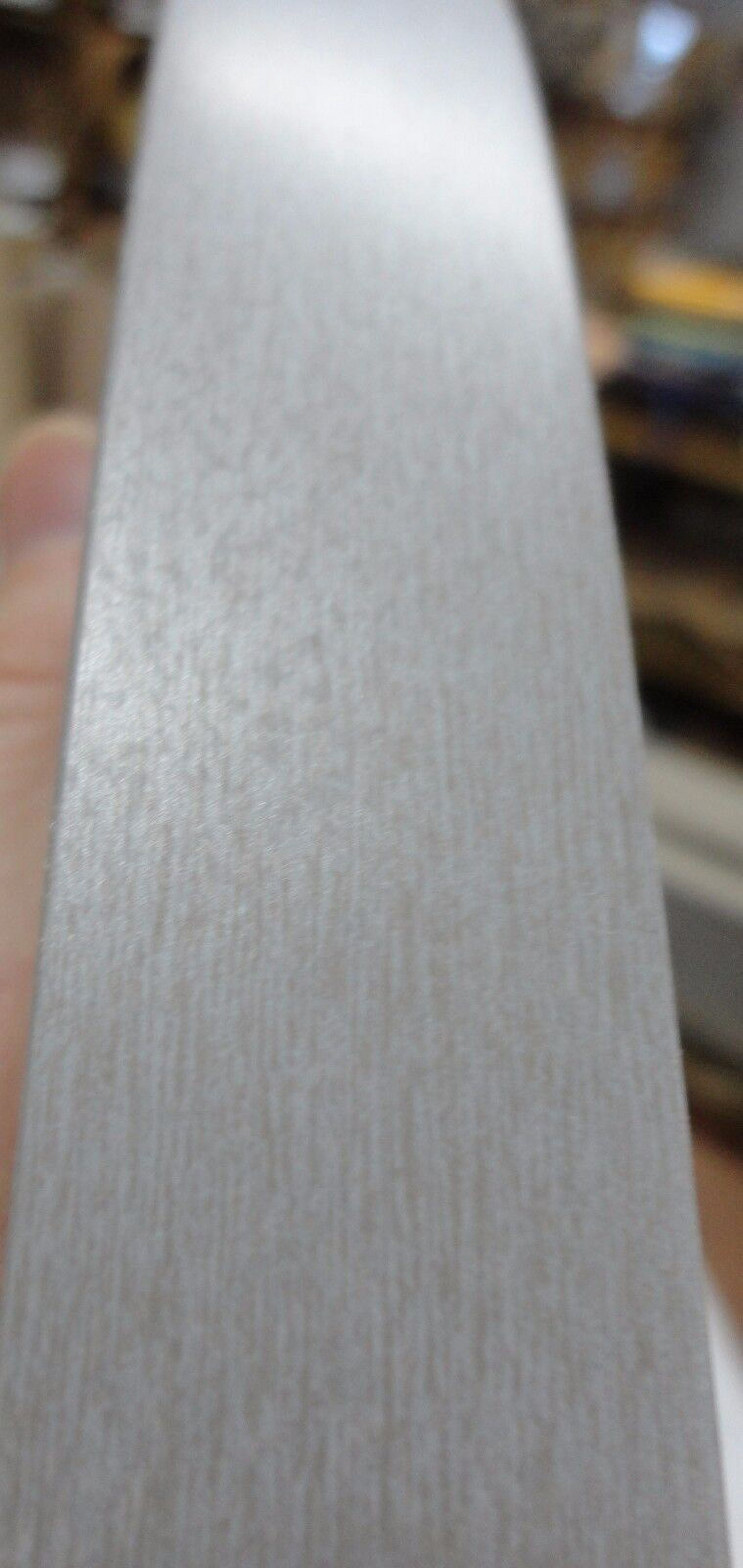 Satin Stainless Wilsonart 4830 PVC 1MM edgebanding 15/16" x 120" x .040 ...