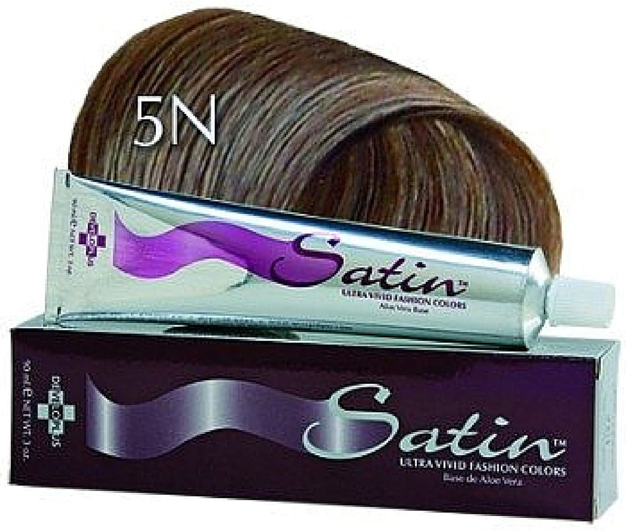 Satin Ultra Vivid Fashion Colors, Light Brown [5N] 3 oz - Walmart.com
