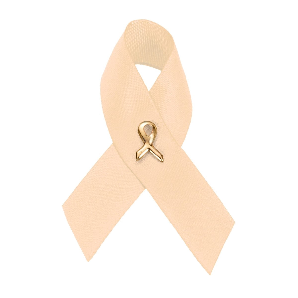 Satin Uterine Cancer Awareness Ribbon Pins - Walmart.com