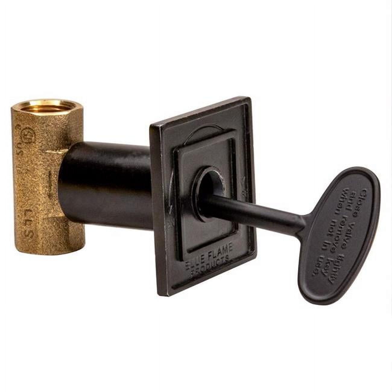 Satin Zinc Gas Valve Flange Kit, Black - Walmart.com