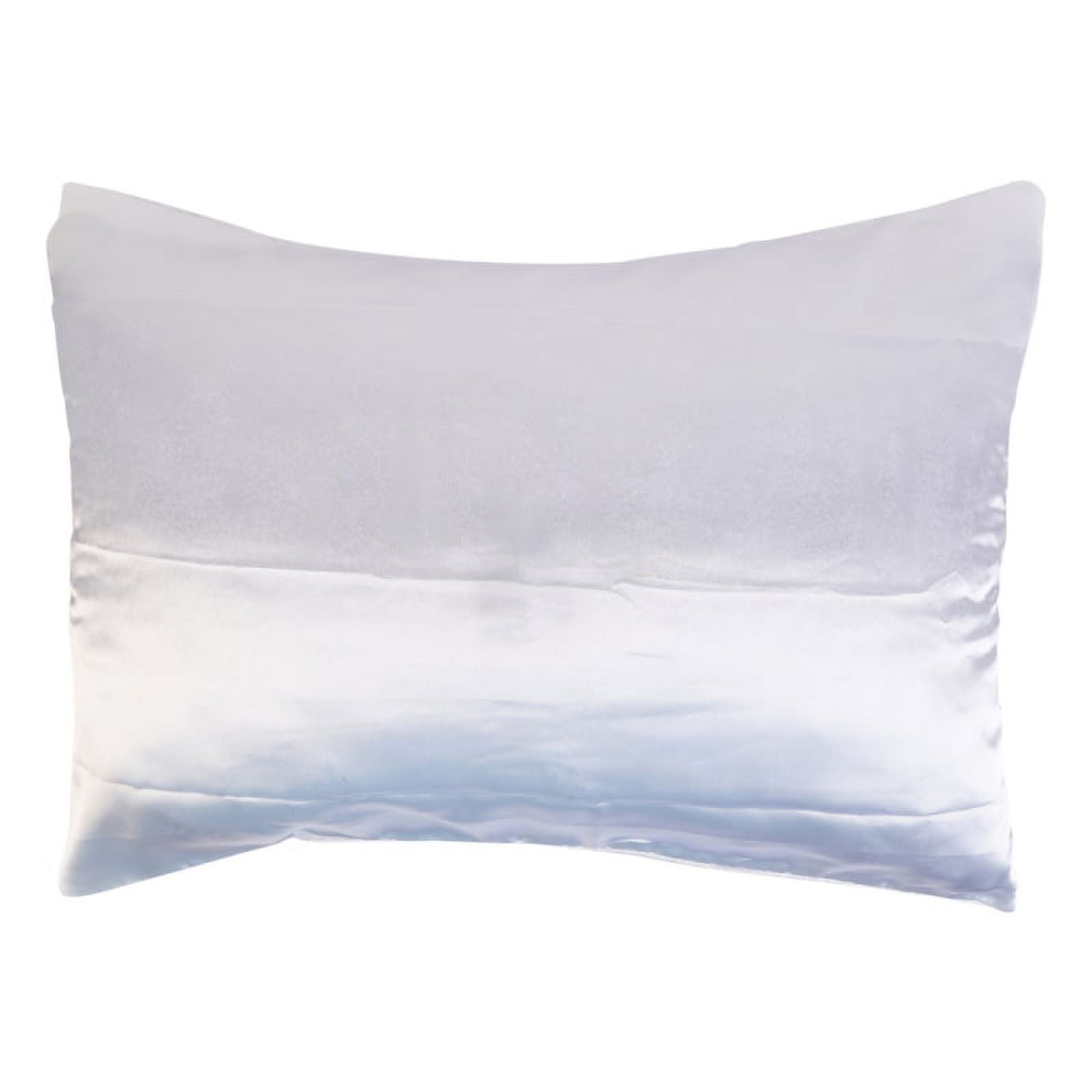 Satin single pillowcase Pure Emulation Satin Silk Pillowcase Square ...