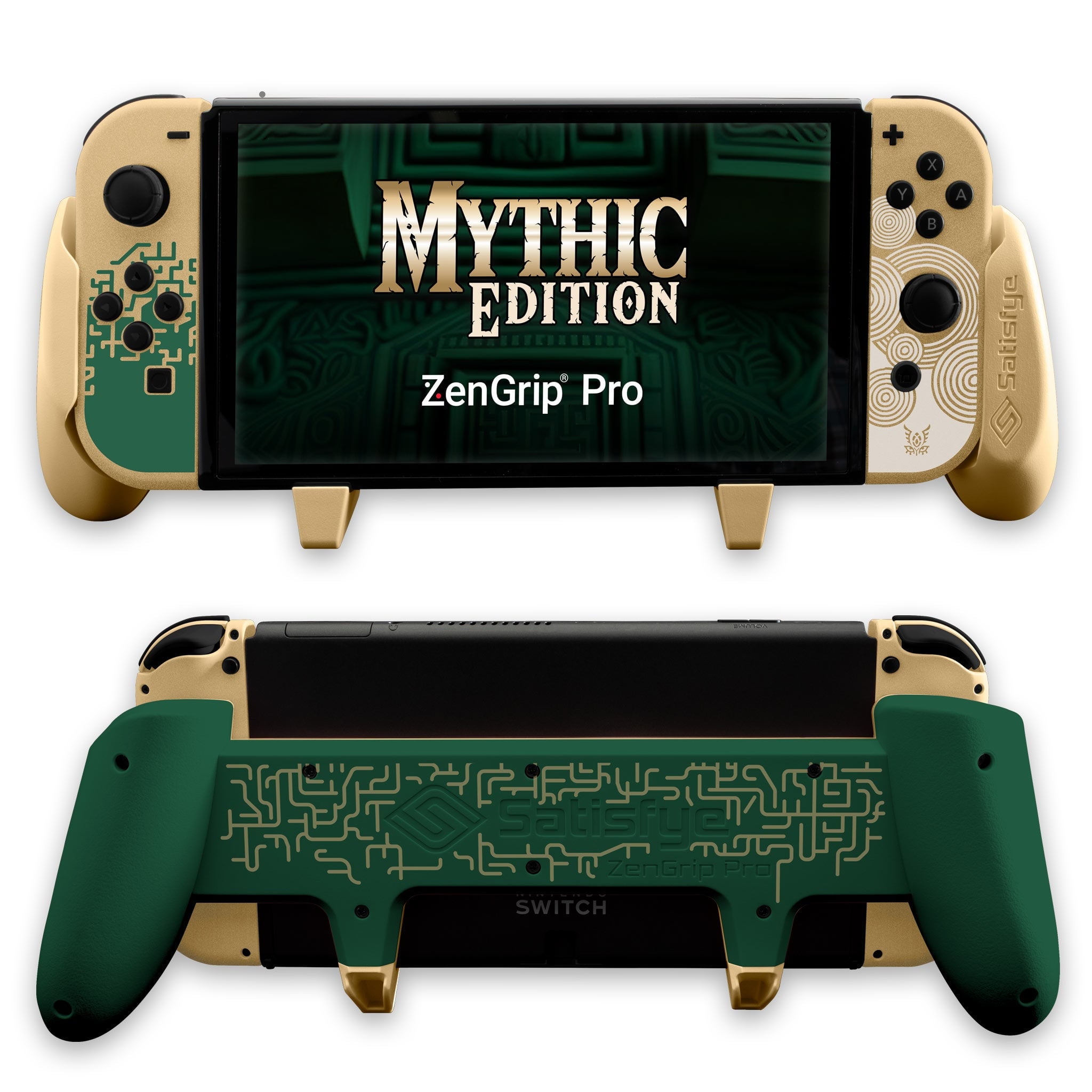 Satisfye - ZenGrip Pro Gen 3 OLED, a Switch Grip Compatible with ...