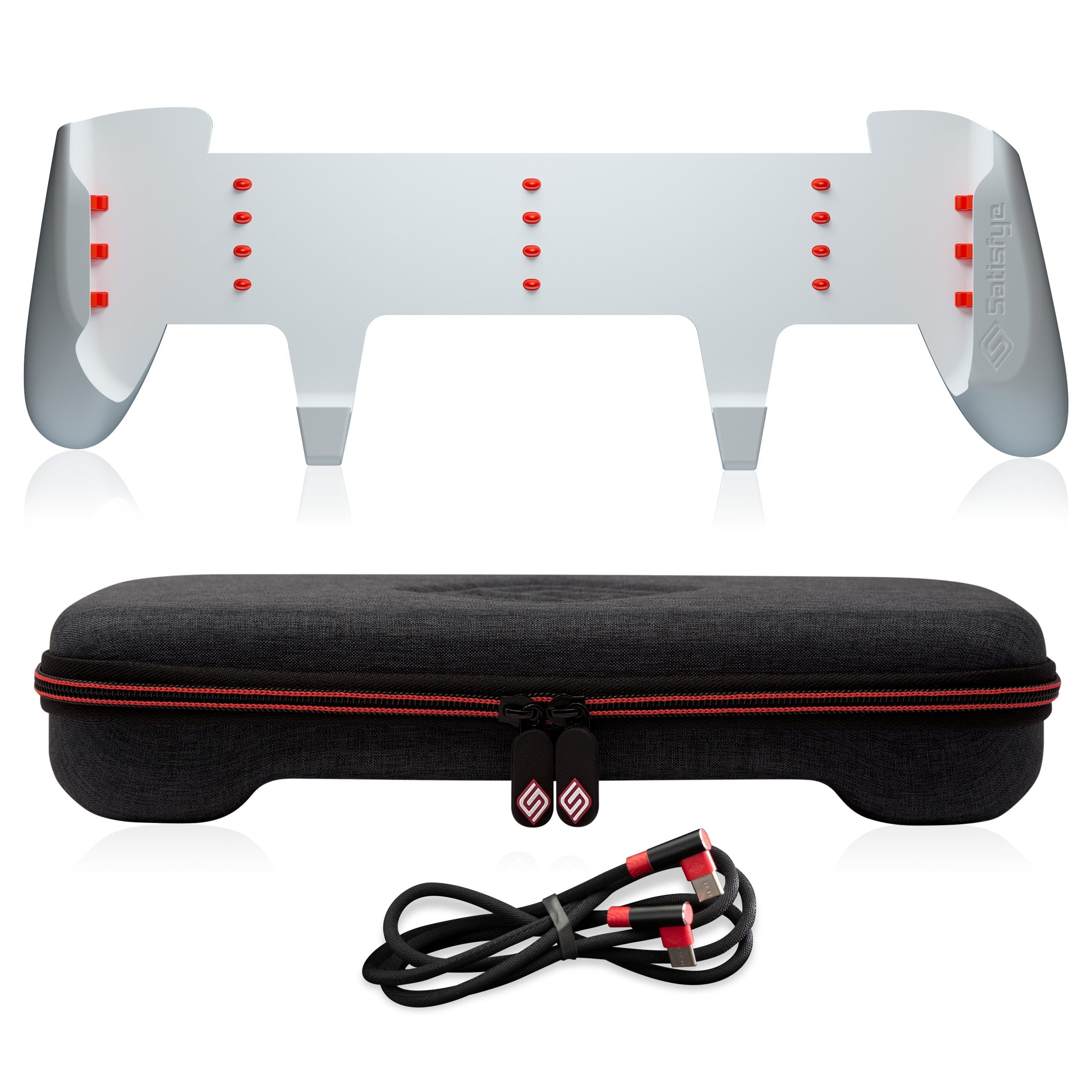 Satisfye - ZenGrip Ronin White Slim Bundle, Accessories Compatible with ...