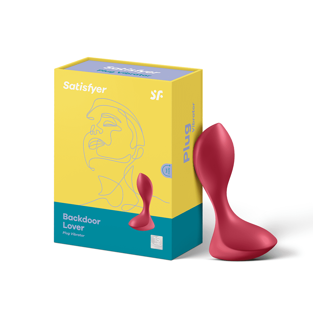 Satisfyer Backdoor Lover Anal Vibrator - Vibrating Anal Plug, Butt Plug ...
